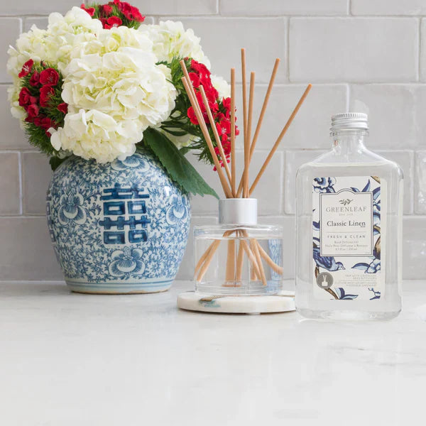 Greenleaf – Linen and Glass